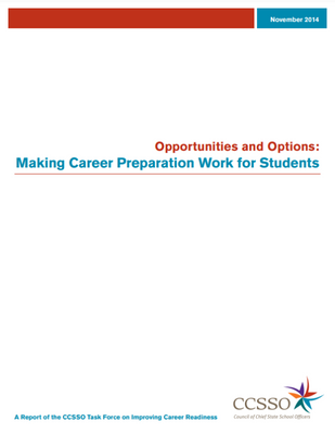 Opportunities and Options_ Making Career Preparation Work for Students ...